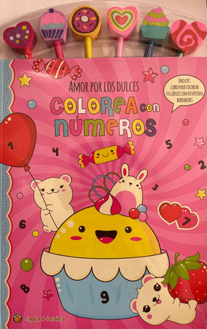 COLOREA CON LOS NUMEROS. VARIOS AUTORES. Libro en papel. 9789878203638 Tornamesa